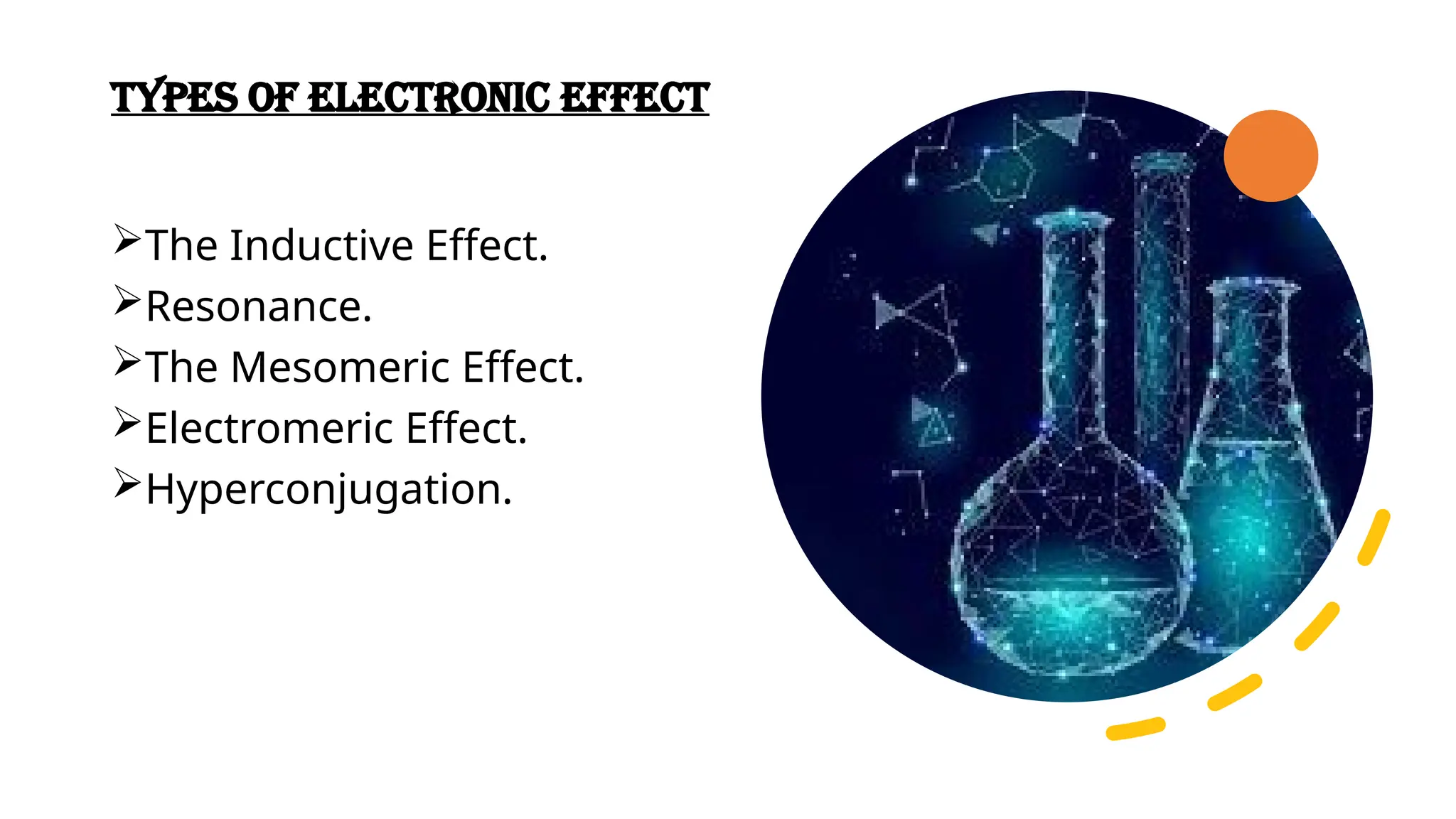 Electronic effect and their applications .pptx