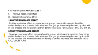 Electronic effect and their applications .pptx