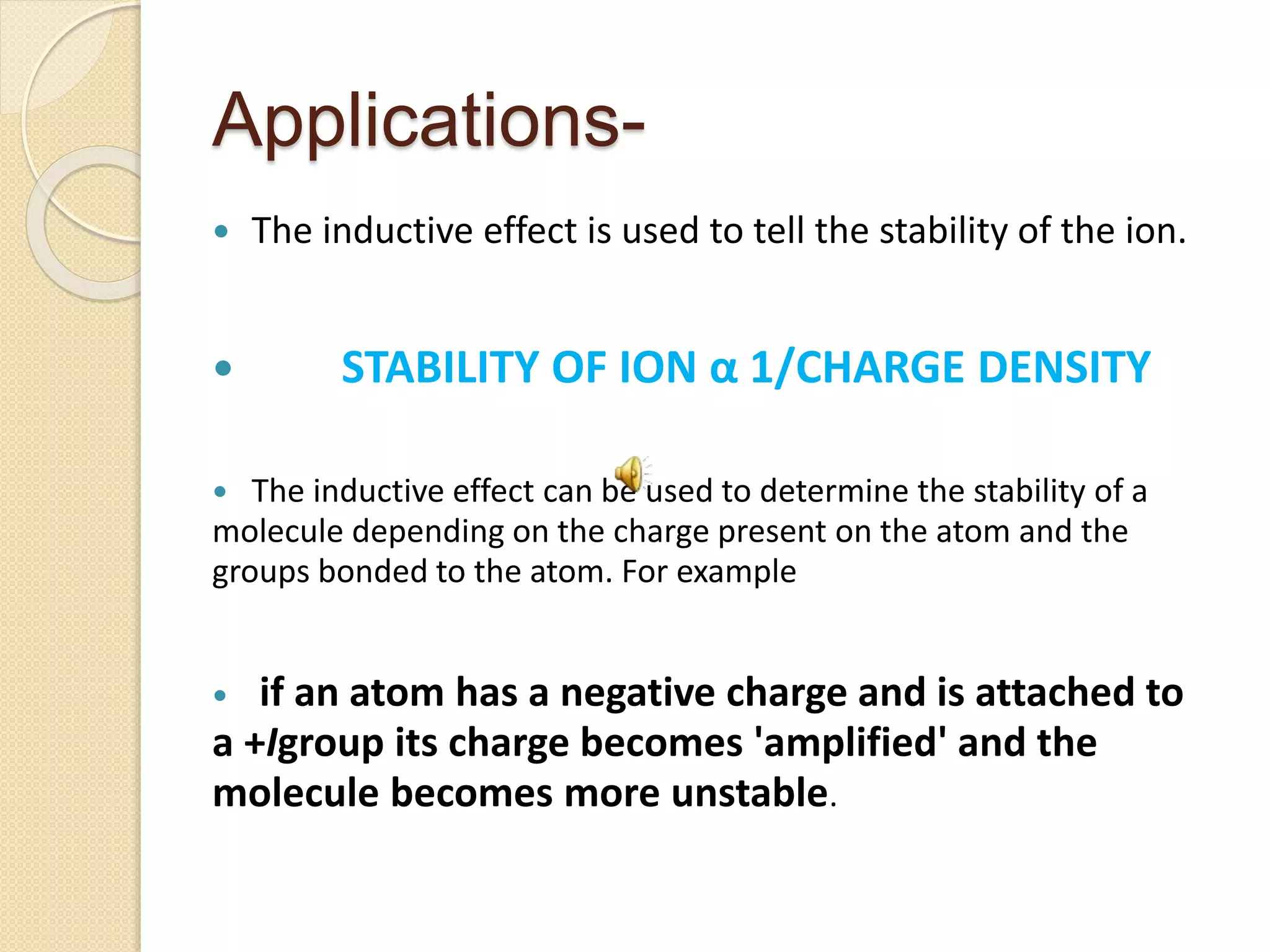 Electronic Effects Inductive Mesomeric Electromeric Pptx