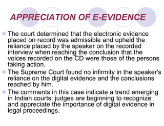 Appreciation of Electronic Evidence-PDF | PDF