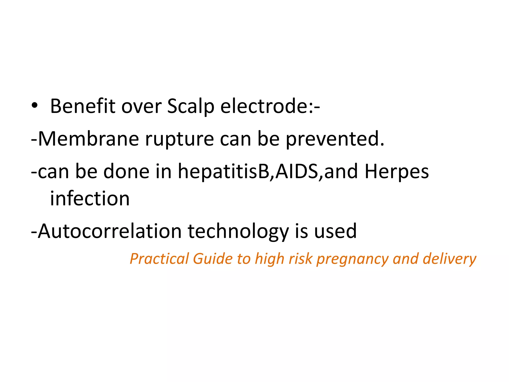 Electronic fetal monitoring | PPTX