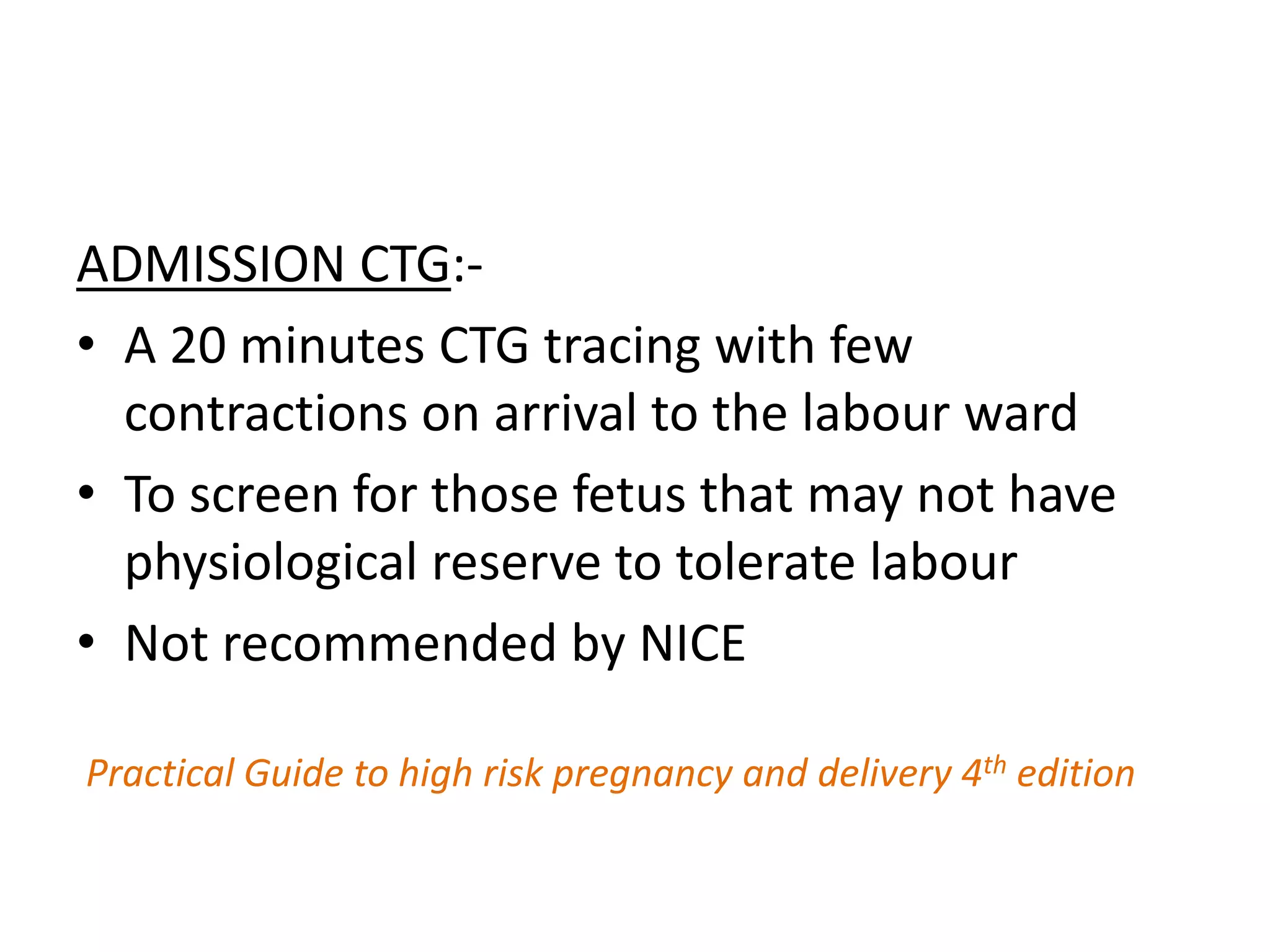 Electronic fetal monitoring | PPTX