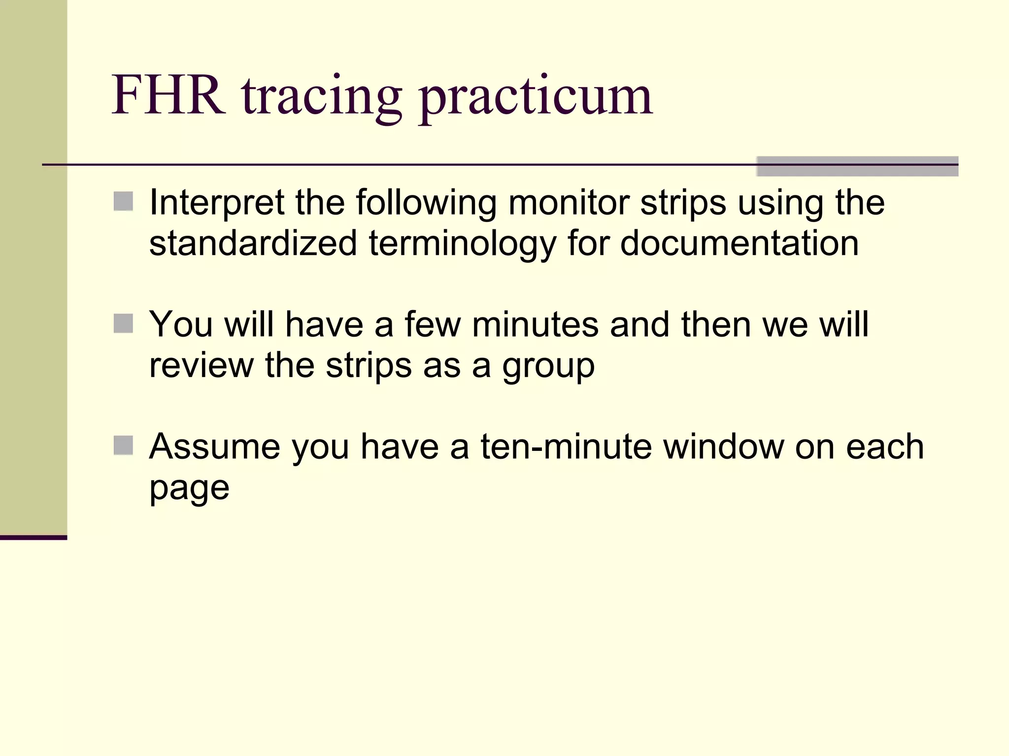 Electronic fetal monitoring. ppt | PPT