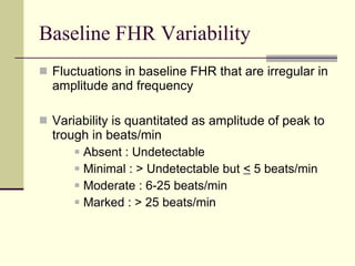 Electronic fetal monitoring. ppt | PPT