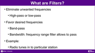 Electronic_Filters Active and Passive filters.pptx