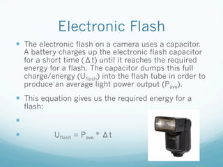 Electronic flash | PDF
