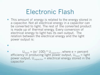 Electronic flash | PDF
