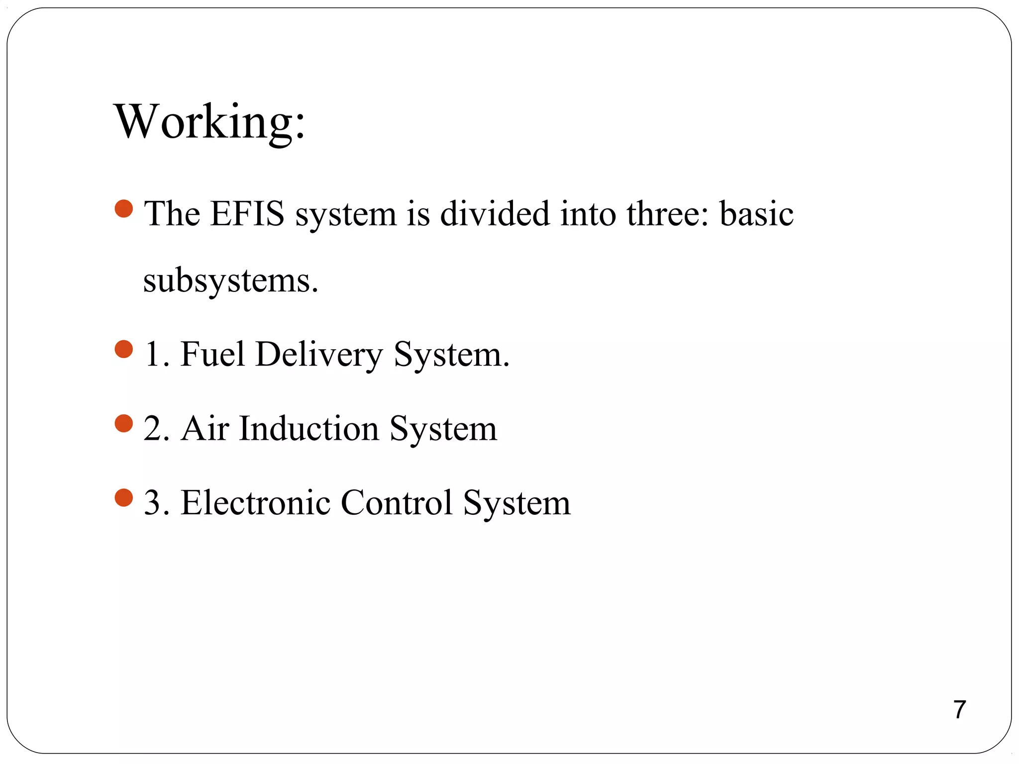 Electronic fuel injection system | PPT