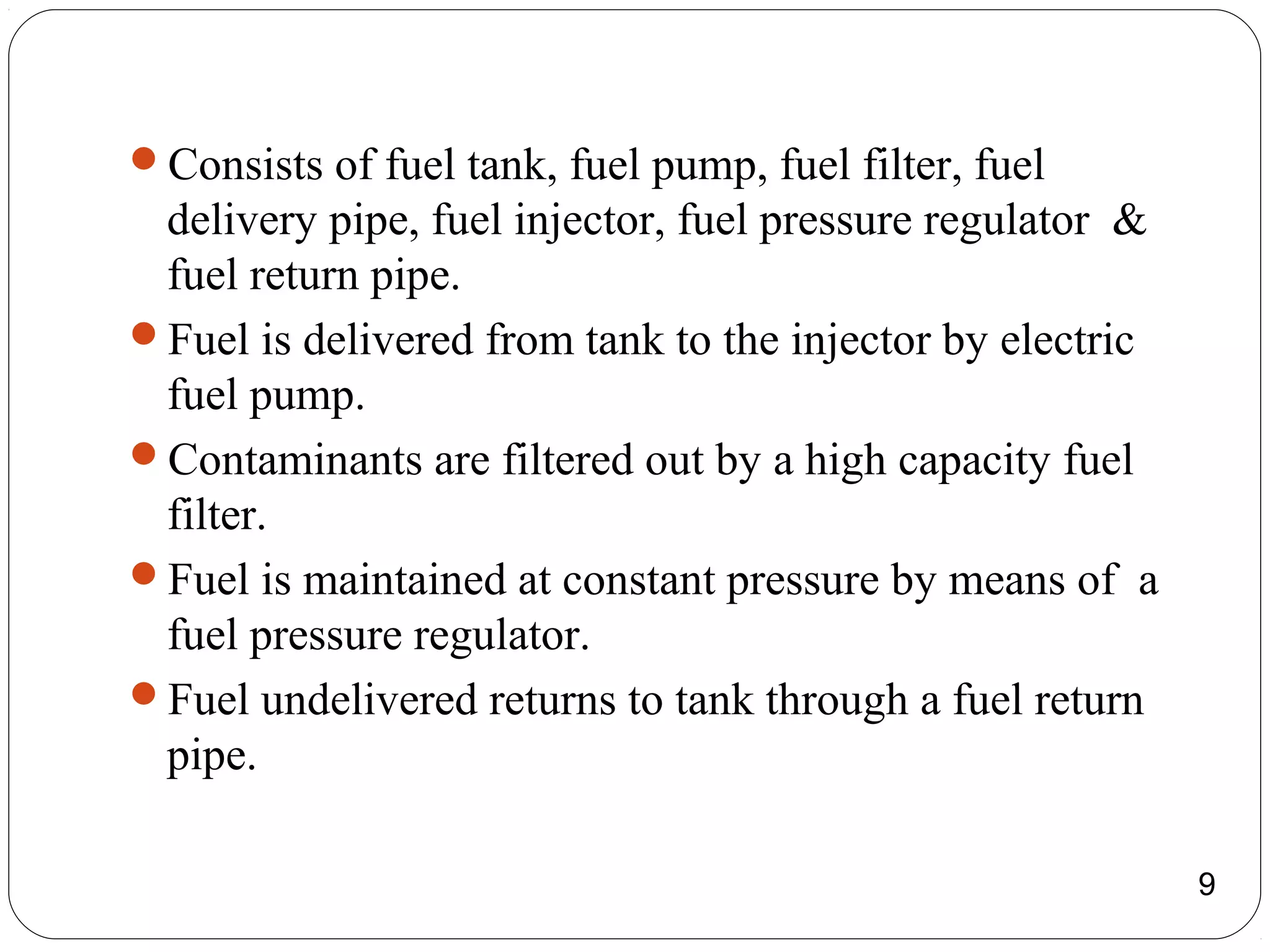 Electronic fuel injection system | PPT