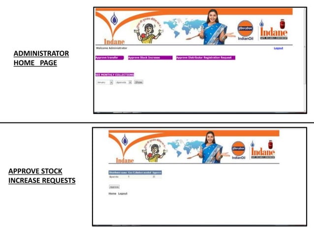 Electronic gas booking system in .NET