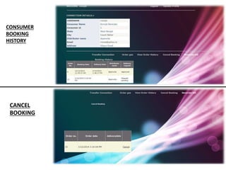 Electronic gas booking system in .NET