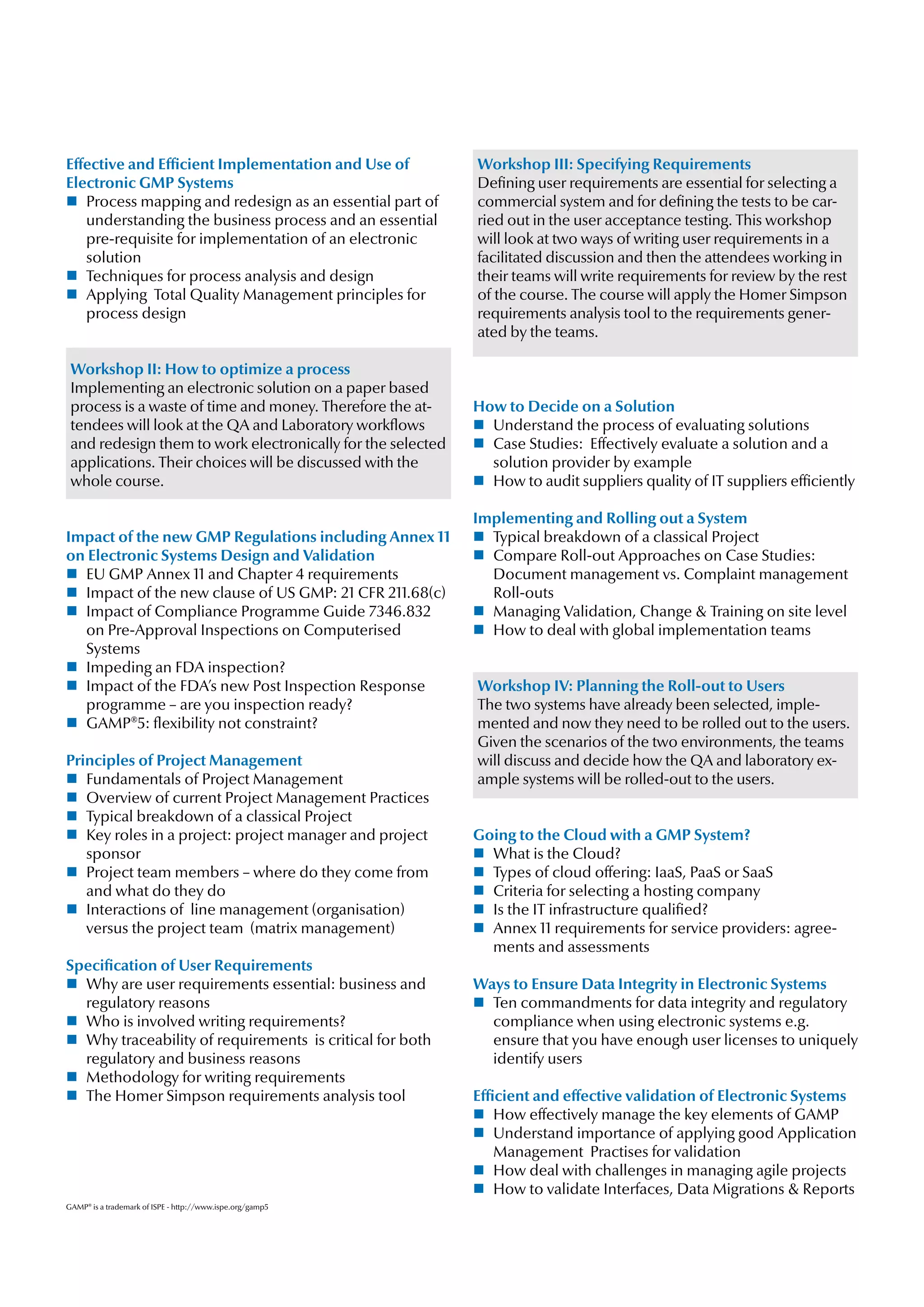 Electronic gmp systems (1) | PDF