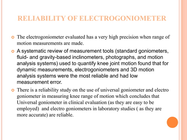 ELECTRONIC GONIOMETER pptx....pptx