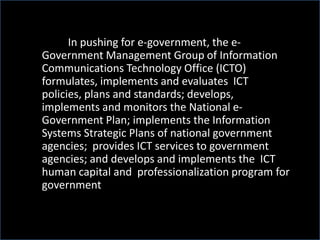 ICT Implementation in the Philippines | PDF