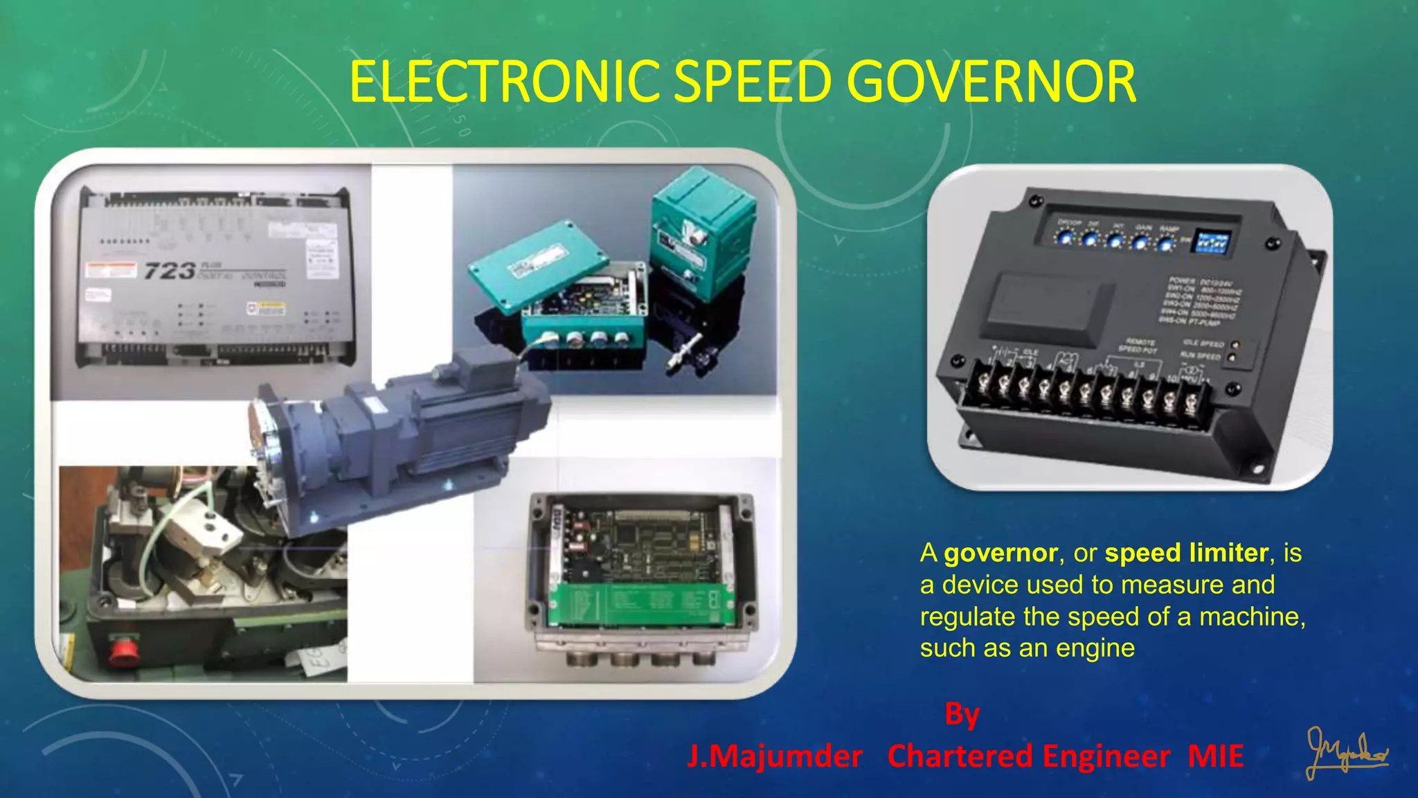 Electronic governor | PPSX