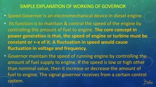 Electronic governor | PPSX