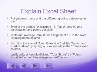 Electronic grade book prez (by Alex Rivera) | PPTX