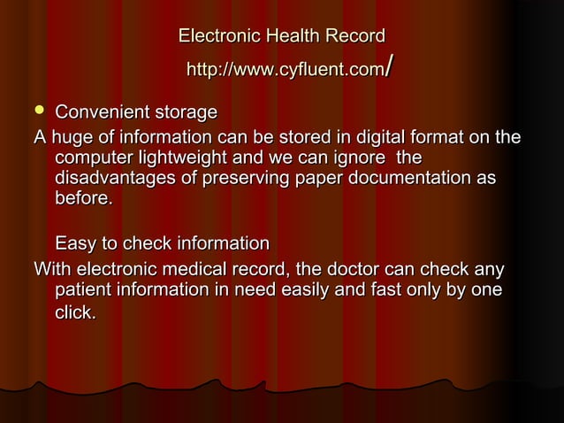 Electronic health record | PPT