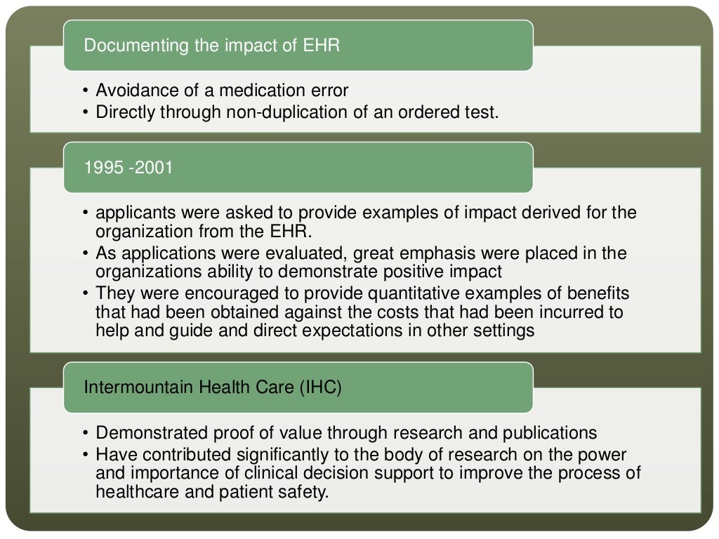 Electronic health record- Nursing Informatics
