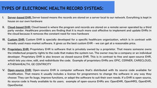 Electronic Health Record | PPTX | Healthcare Industry | Industries