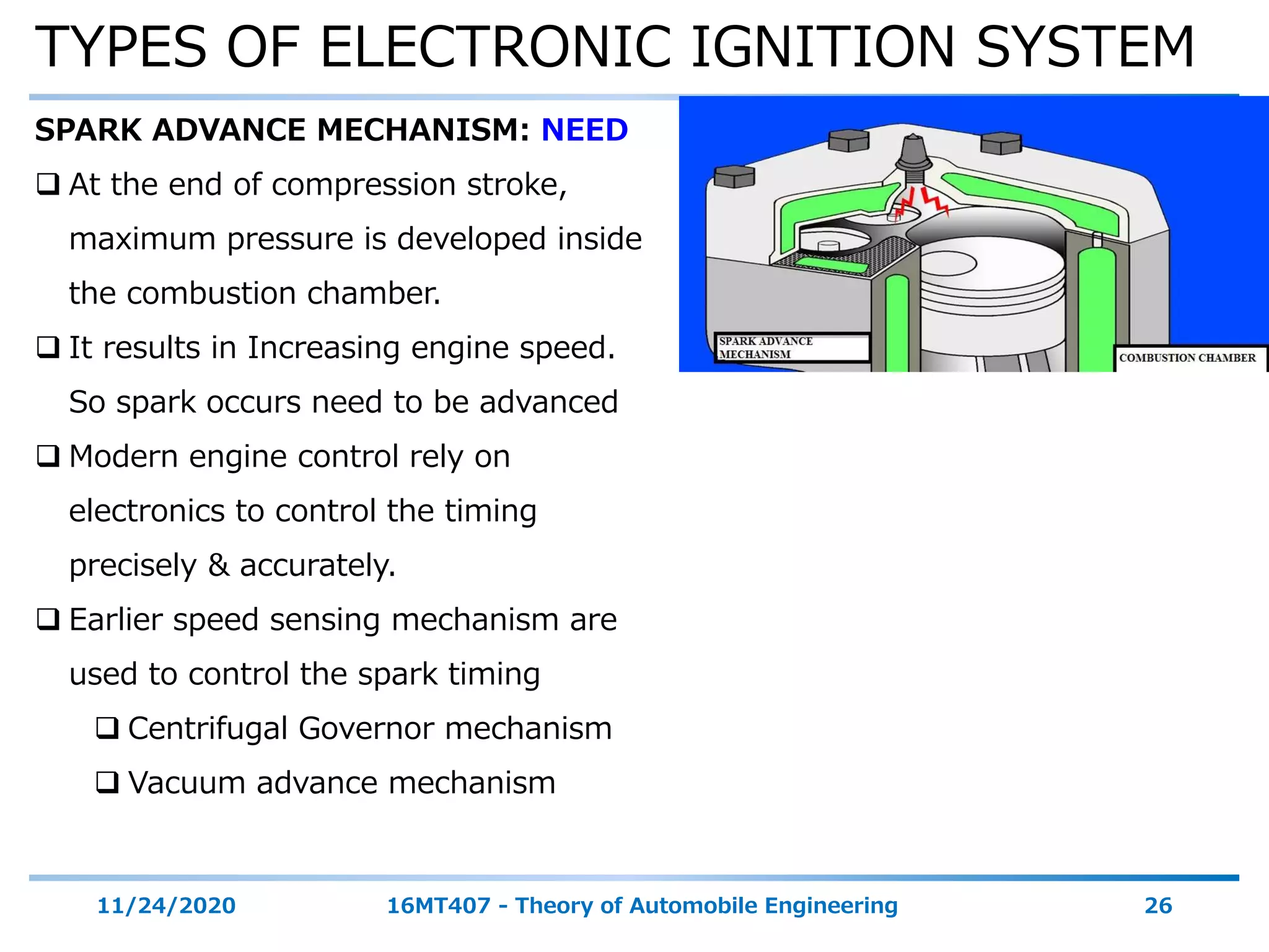 Electronic ignition system | PPTX