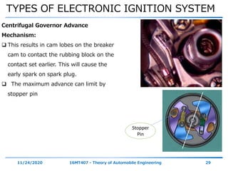 Electronic ignition system | PPTX