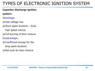 Electronic ignition system | PPTX