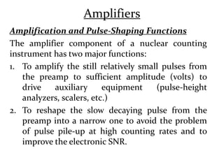 Electronic instrumentation in NMT | PPTX