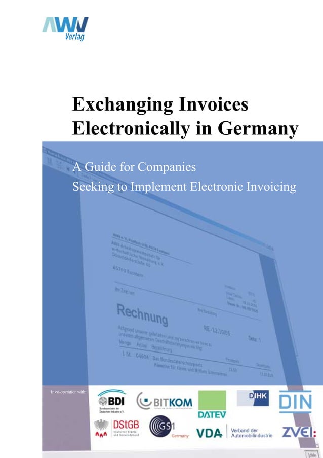 Electronic invoices in germany awv 2006 | PDF