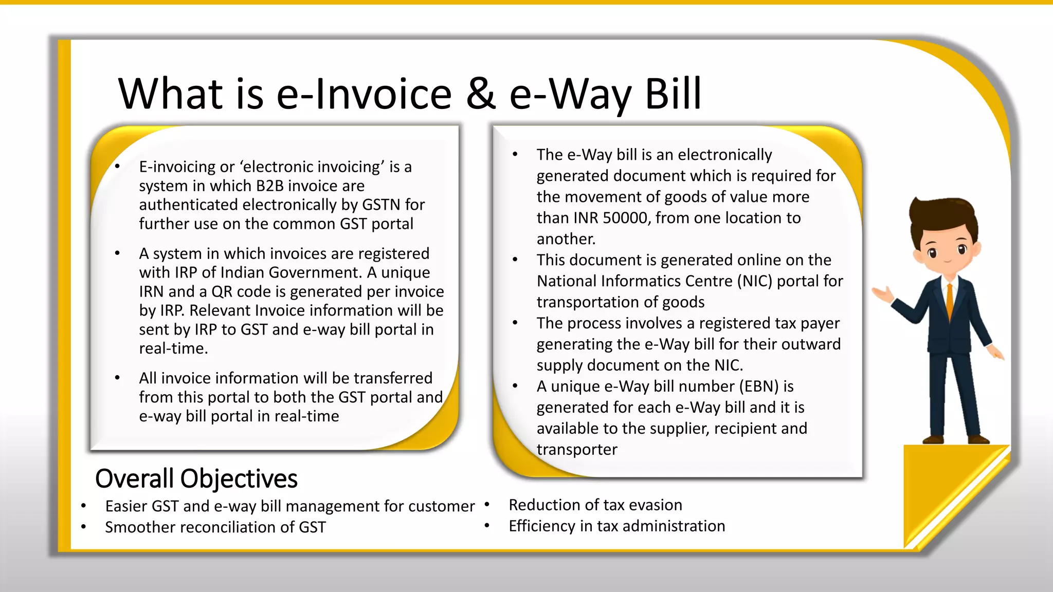 e-Invoice System and e-Way Bill | PPT