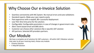 e-Invoice System and e-Way Bill | PDF