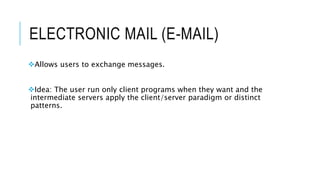 Electronic Mail | PPTX