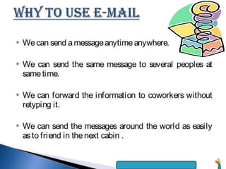 Electronic mail | PPTX