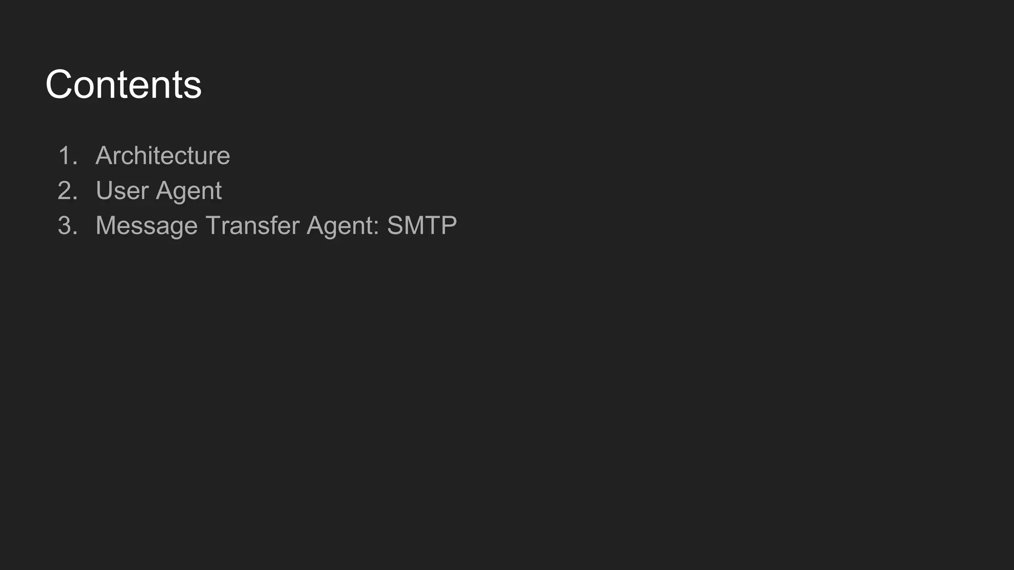 Electronic mail - Computer Networks | PPTX