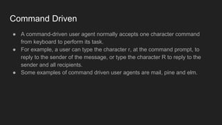 Electronic mail - Computer Networks | PPTX