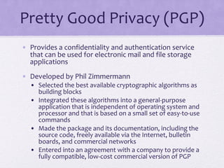 Electronic mail security | PDF