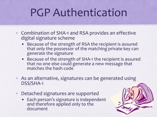 Electronic mail security | PDF