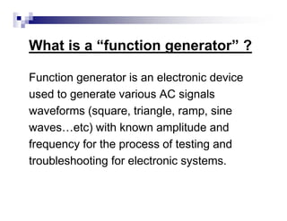 Electronic Measurement Beginner's Guide | PPT