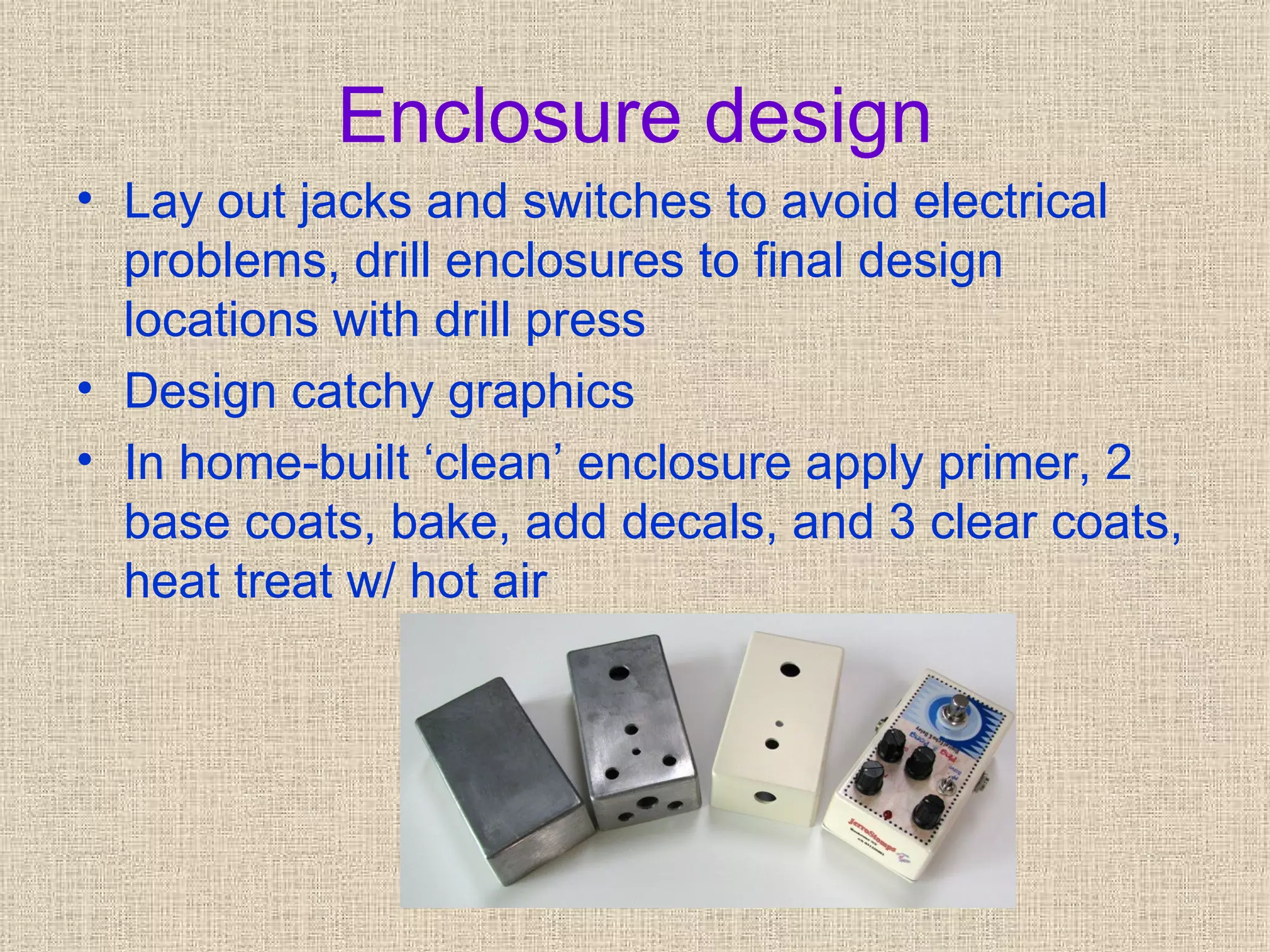 Electronic & Mechanical Assembly | PPT