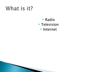 Electronic Media | PPT