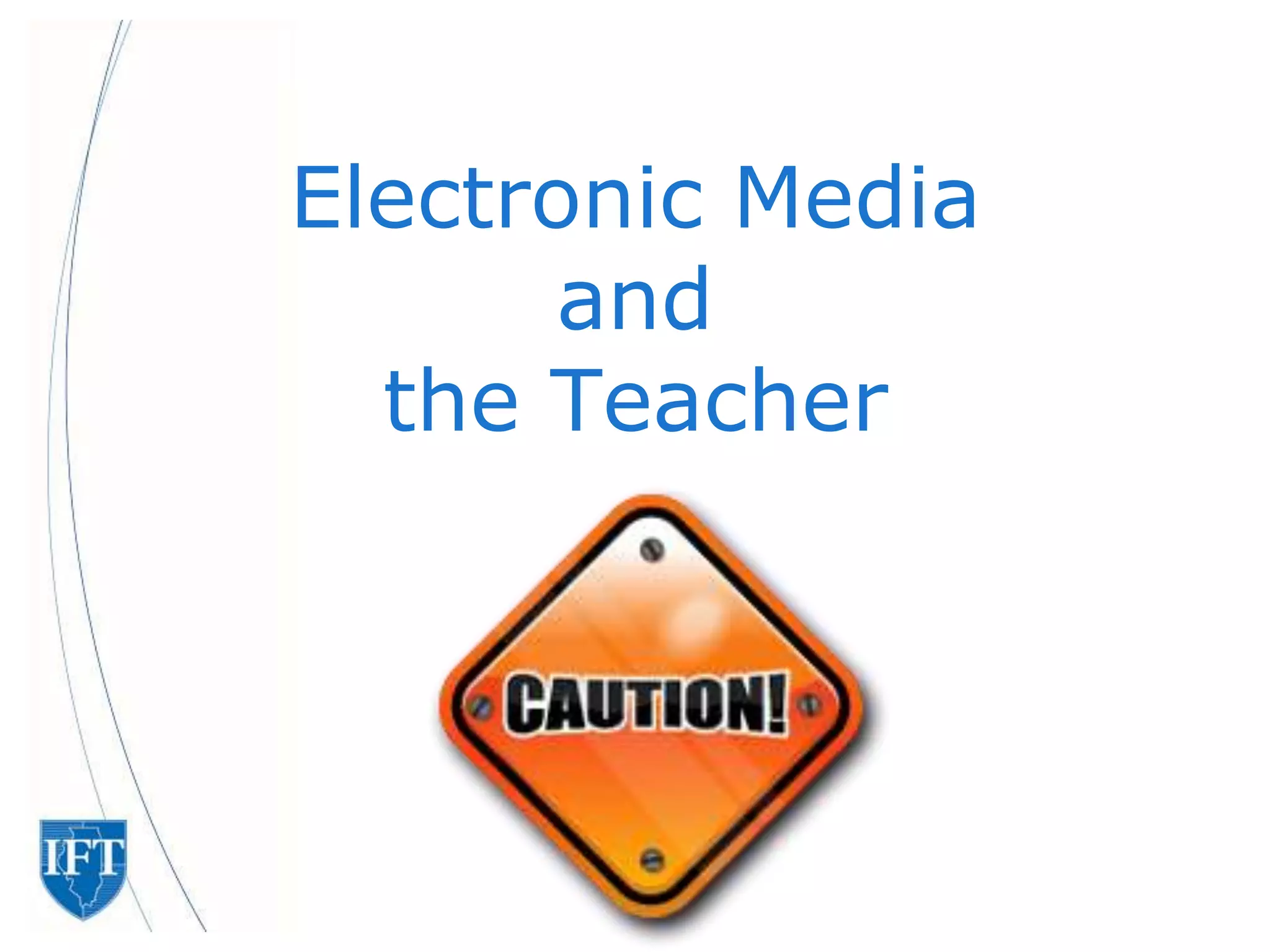 Electronic media | PPT