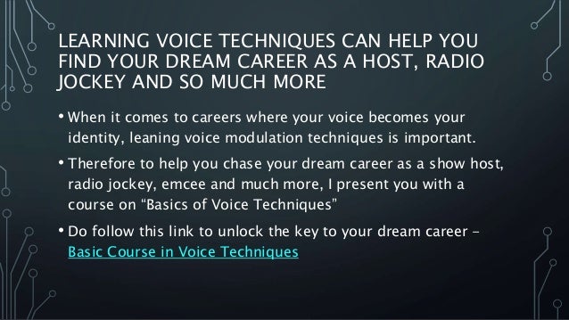 VOICE MODULATION | PPTX