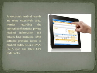 Electronic medical record | PPT