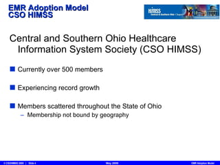 Electronic Medical Record Adoption Model | PPT