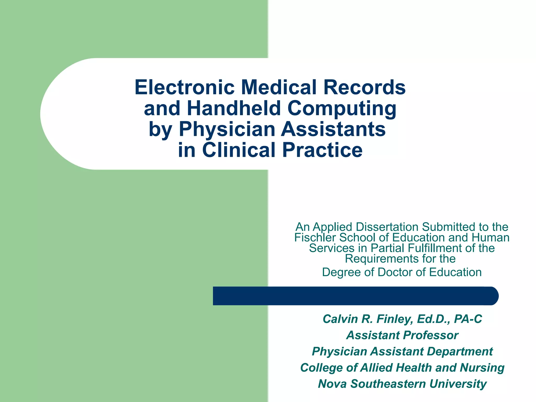 Electronic Medical Records | PPT