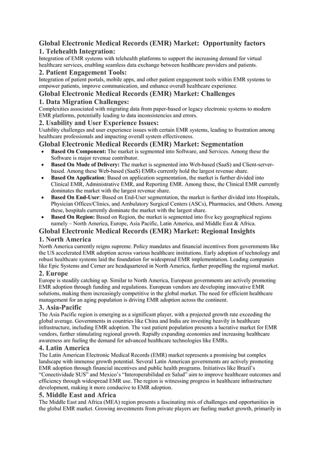 Electronic Medical Records (EMR) Market.pdf