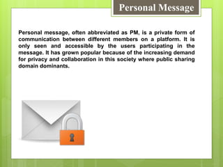 Electronic messaging through internet | PPT