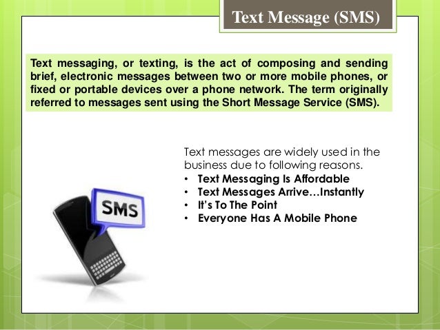 Electronic Messaging Through Internet