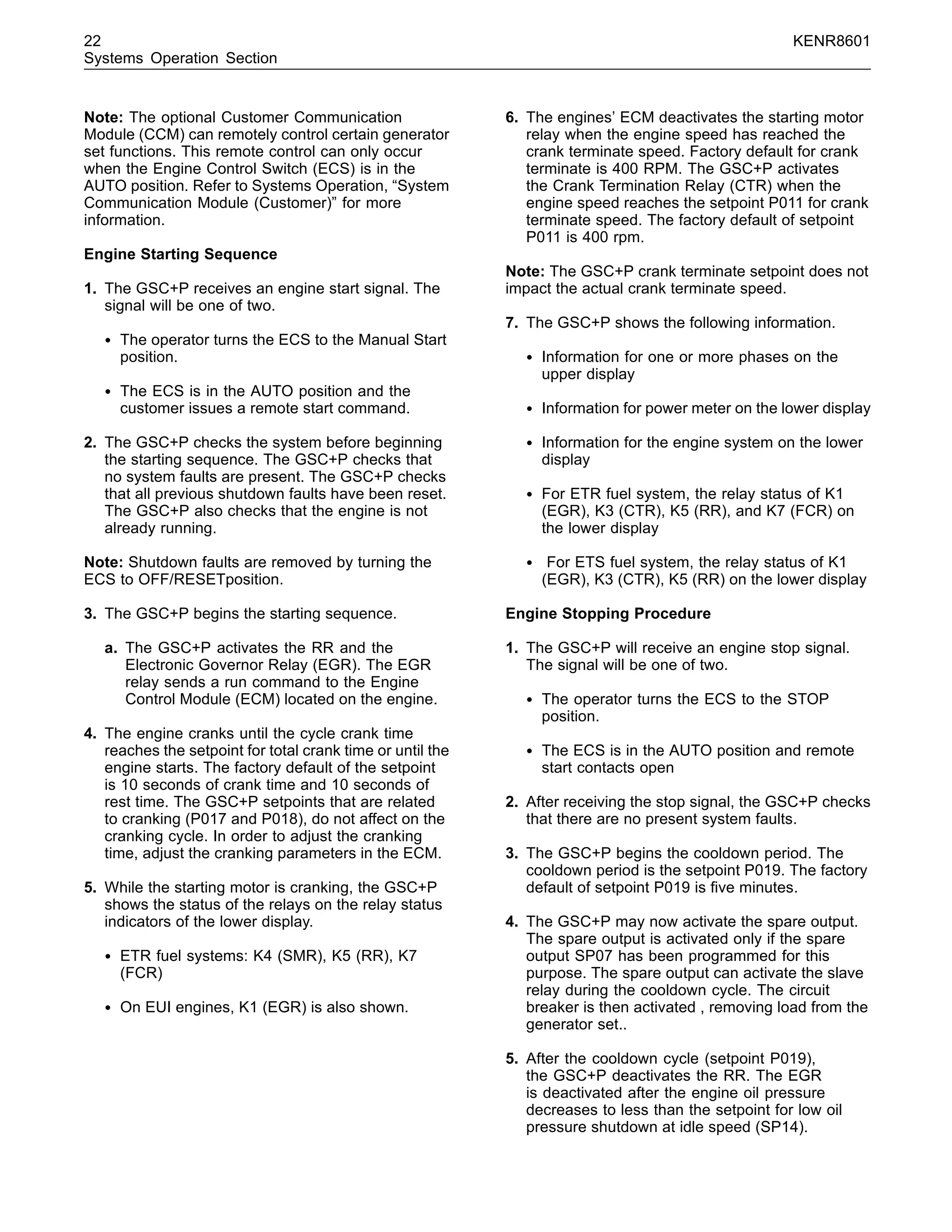 Electronic modular control panel ii + paralleling emcp ii + p systems ...