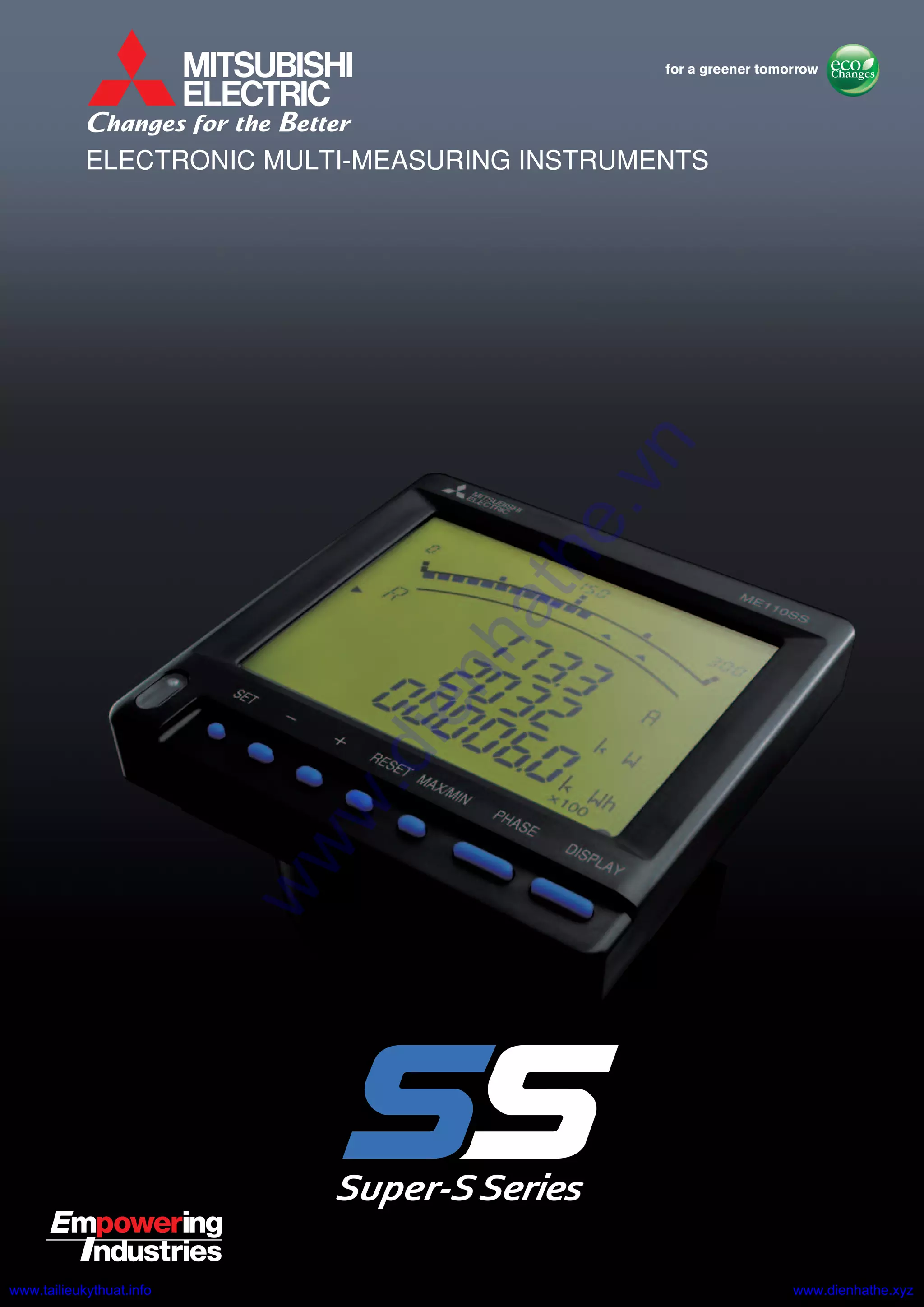 Electronic multi measuring instruments super-s series dienhathe.vn